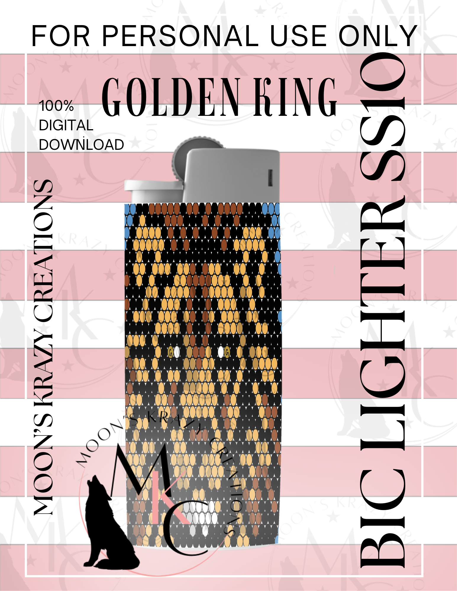Golden King – Moons Krazy Creations